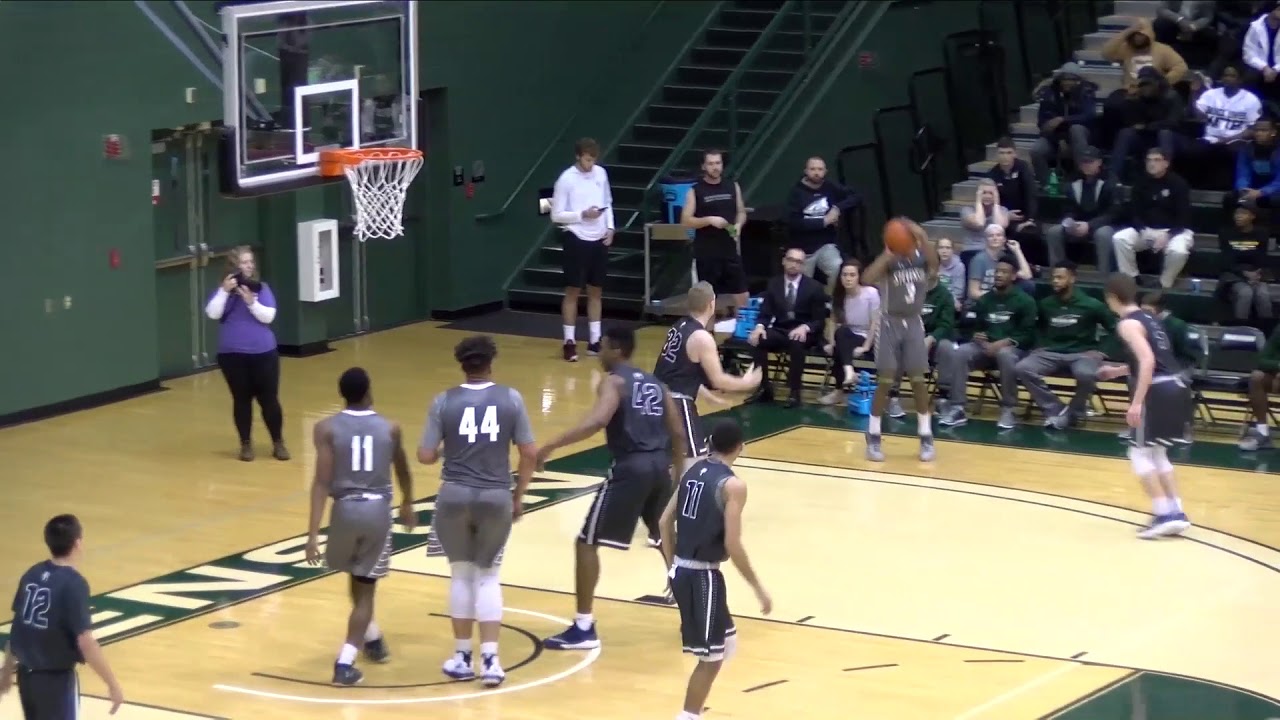 Men's Basketball vs Hood Highlights - YouTube