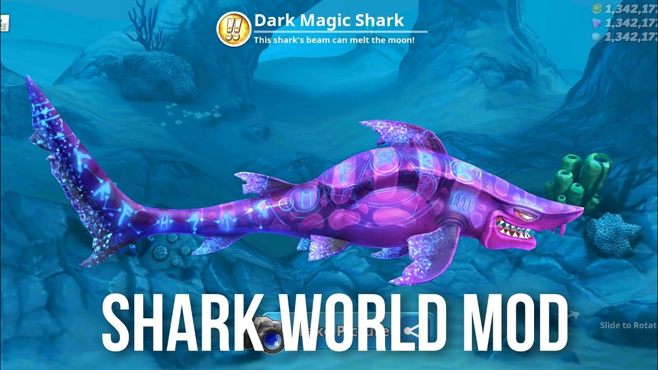 SHARK WORLD GAME || HUNGRY SHARK WORLD MOD - YouTube