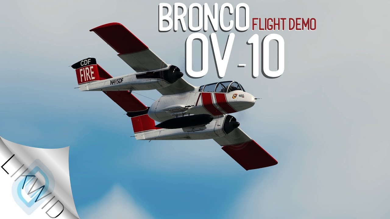 OV-10 Bronco Mod Demo - DCS 2.8 - YouTube