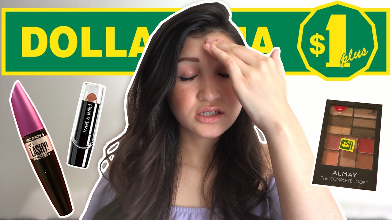 MAQUILLAGE DU DOLLARAMA | Test de produits - YouTube