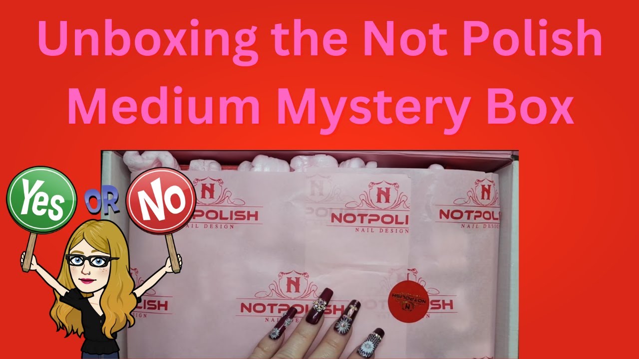 Unboxing the Not Polish Medium Mystery Box | @notpolishnail346 Mystery ...