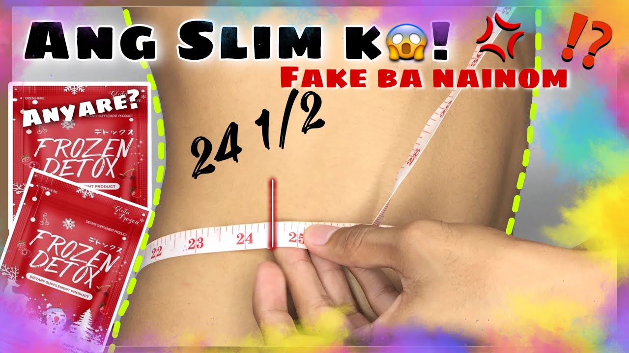 GUSTO PUMAYAT ? FROZEN DETOX FAKE VS. LEGIT PRODUCT | ItsMar - YouTube
