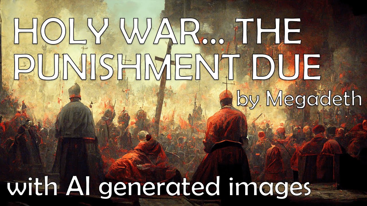 Holy Wars The Punishment Due by Megadeth - AI illustrating every lyric ...