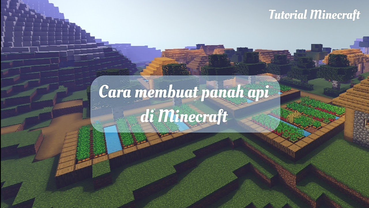 Cara membuat panah api di Minecraft - YouTube
