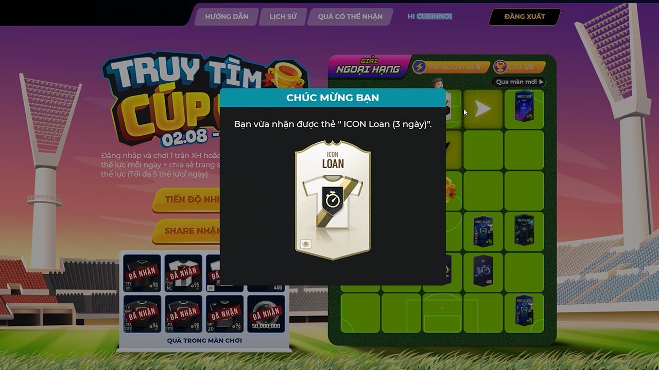 TRUY TÌM CÚP VÀNG FO4 | 2/8 - 28/8 | Fifa Online4 | Garena Việt Nam ...
