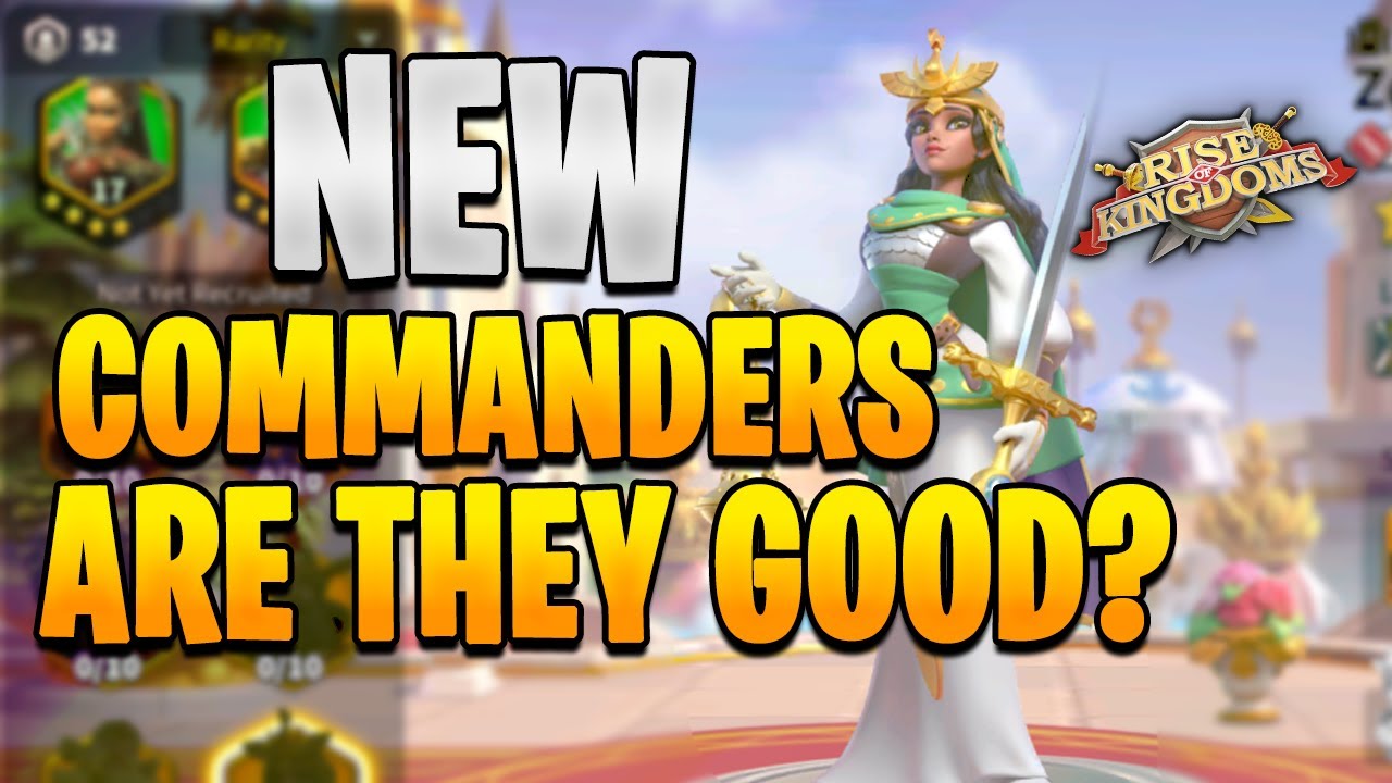 Zenobia and Harald Sigurdsson New Realeased Infantry Commander Overview ...