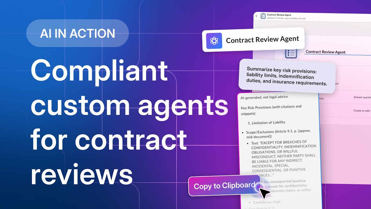 Build compliant custom Agents for contract reviews, with Box AI Studio ...