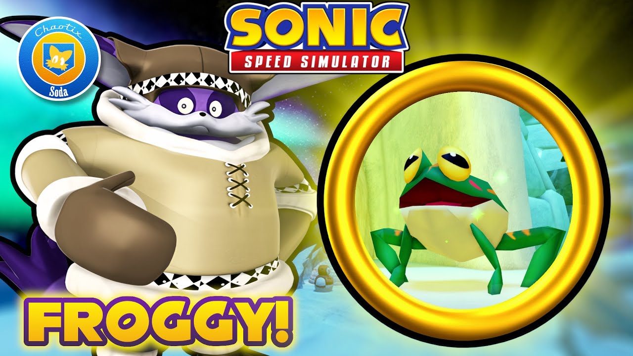 Helping Big Find Froggy in Sonic Speed Simulator! (Cool Edge) - YouTube