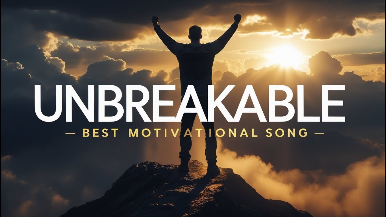 UNBREAKABLE Best Motivational Song with Lyrics Powerful Workout Running ...