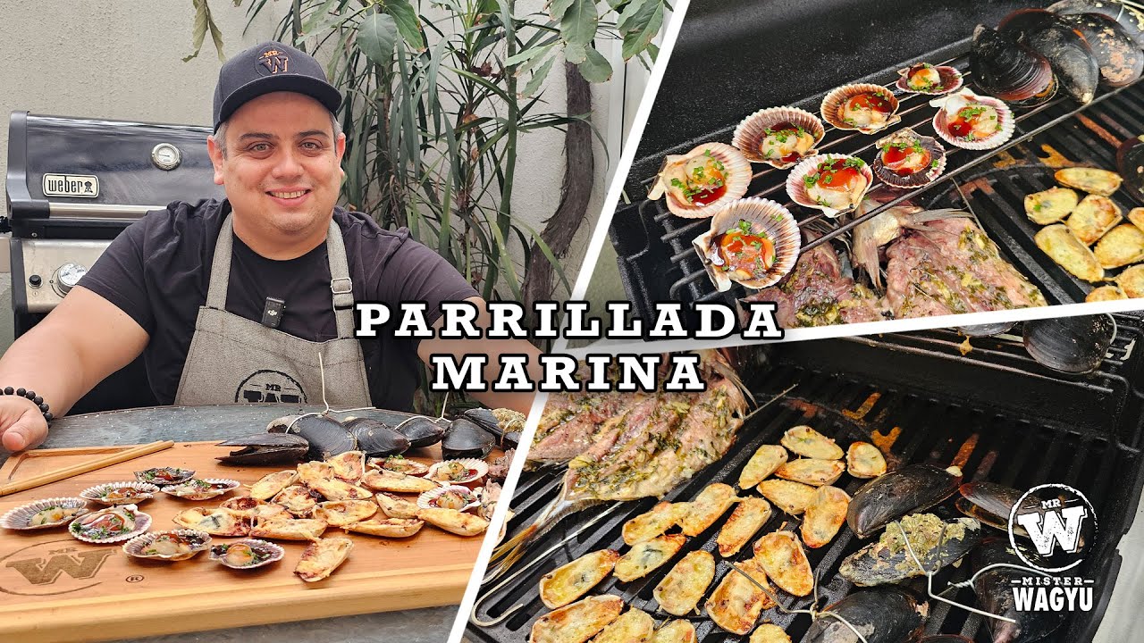 Parrilla Marina - Mr Wagyu - YouTube