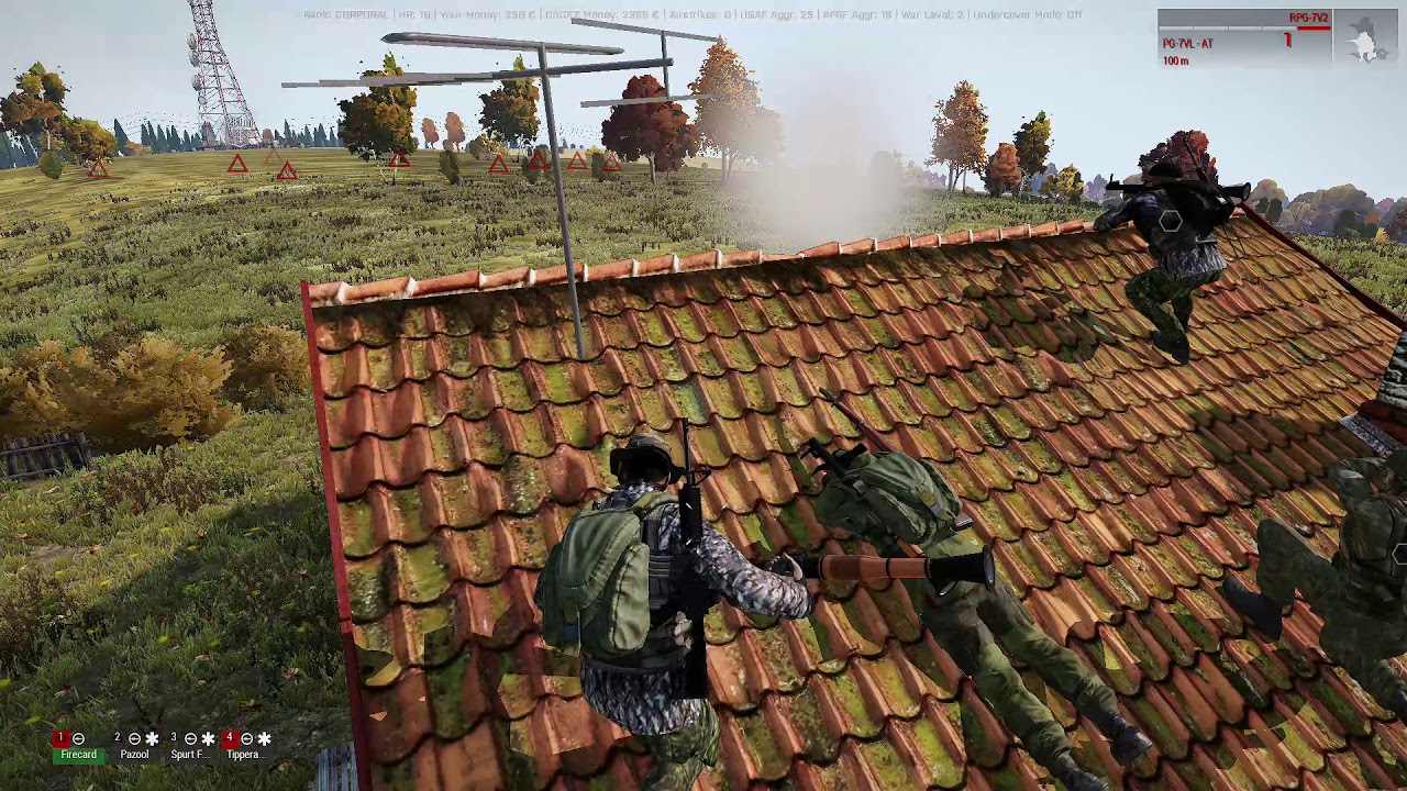 Arma 3 Antistasi - Attack on a outpost - YouTube