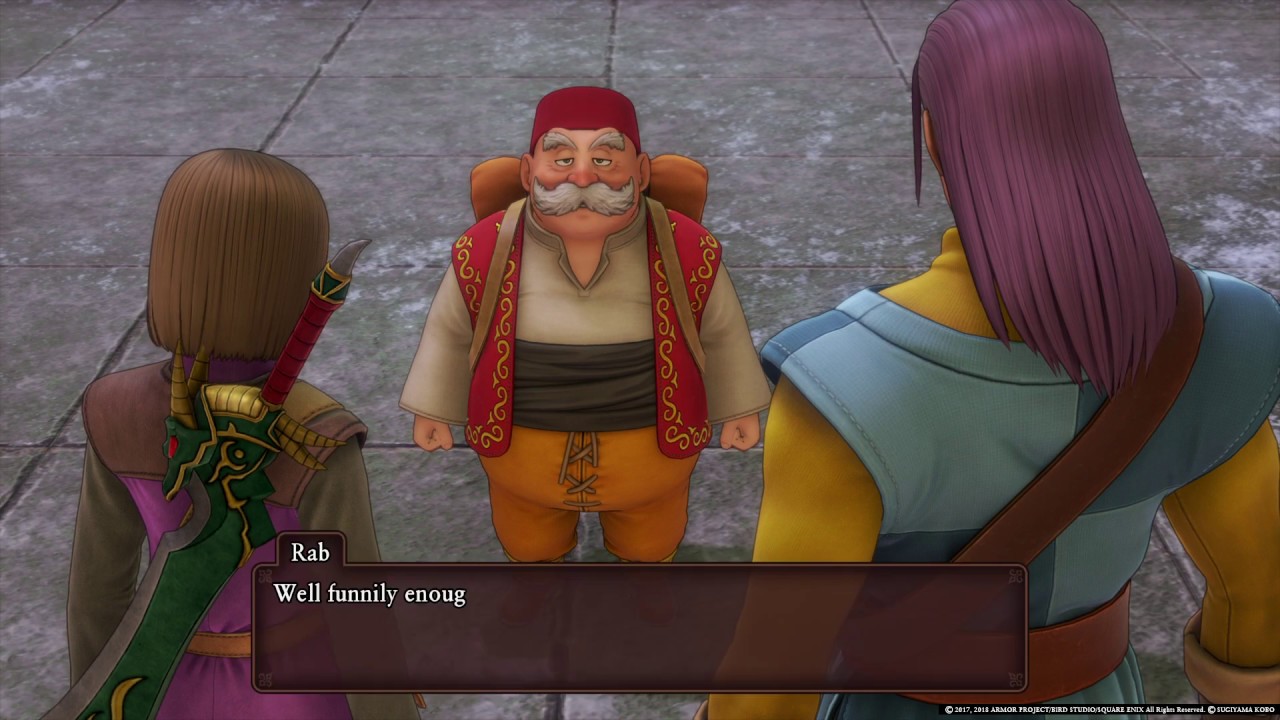 DRAGON QUEST XI: Echoes of an Elusive Age ( Rab rejoin the party ...