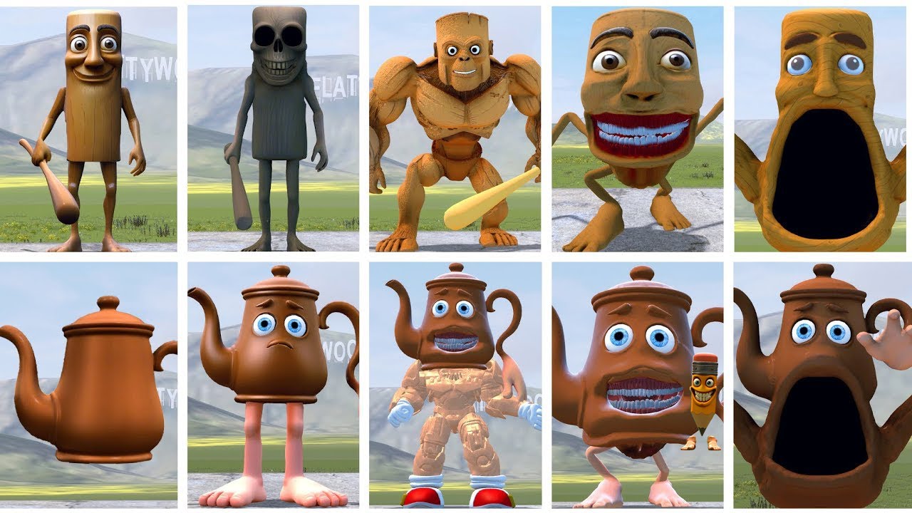EVOLUTION OF NEW BRAINROT SEA EATER AND BRAINROT TAPES In Garry's Mod ...
