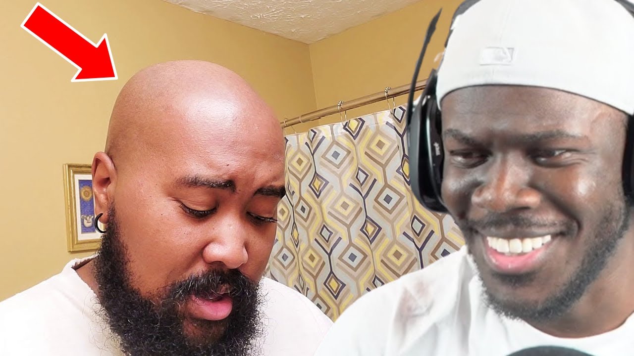 Rease Reacts To Pro Tip Video On How to keep your bald head moisturized! - YouTube