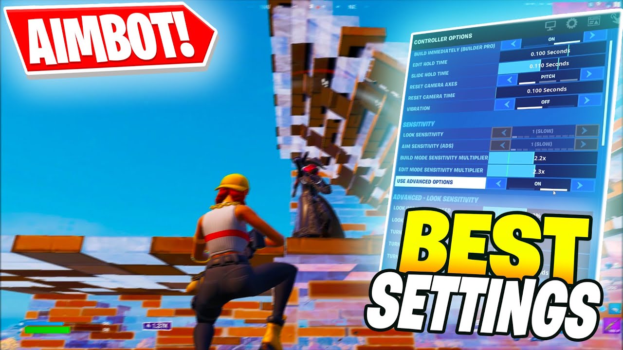 New BEST Controller Fortnite Settings/Sensitivity LINEAR AIMBOT ...