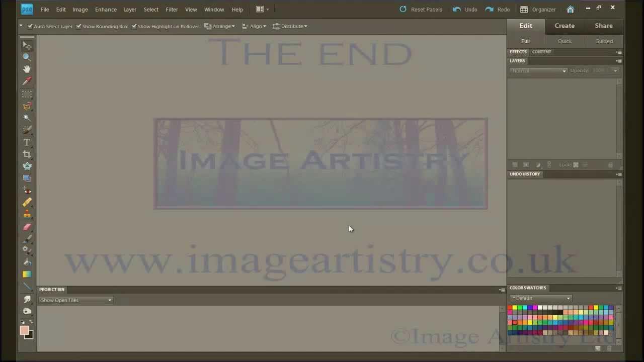 Beginner 02 Photoshop Elements 8-10: Panels - YouTube