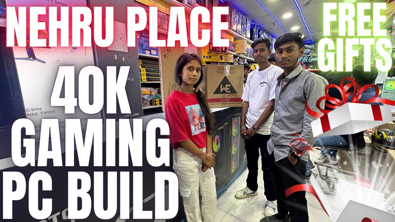 40k Gaming Pc | Nehru Place Gaming Pc Build in just 40,000 - YouTube