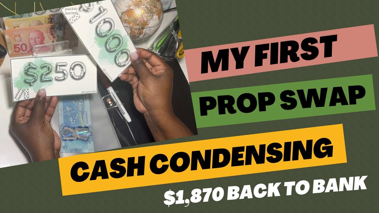 First Prop Swap | Cash Condensing | $1870 Back to Bank - YouTube