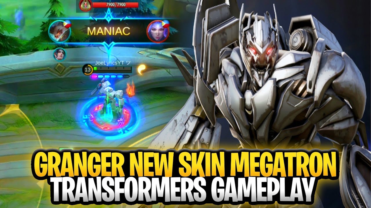 Granger Upcoming New Transformers Skin Megatron Gameplay | Mobile ...