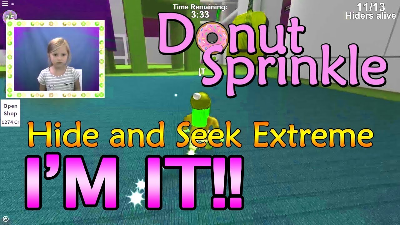 Donut Sprinkle - Roblox - Hide and Seek Extreme - IT! - YouTube