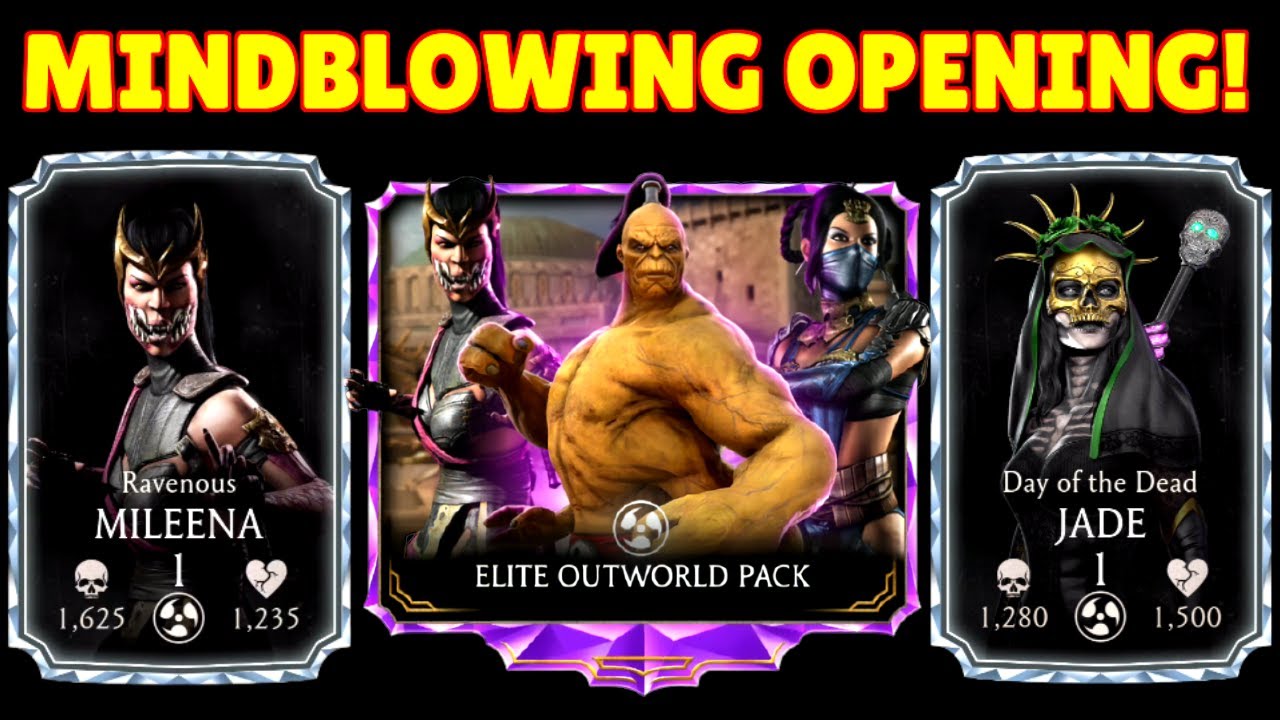 MK Mobile This Elite Outworld Pack Opening Will Blow Your Mind! So Many ...