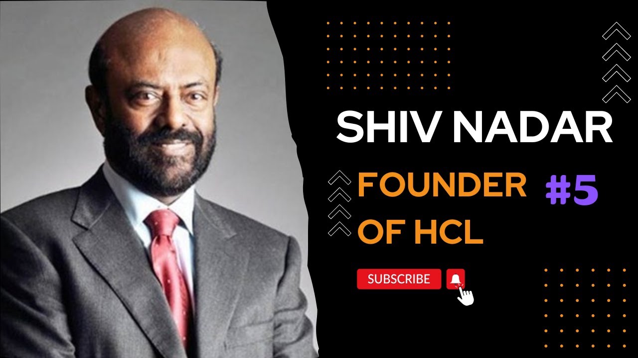 Shiv Nadar Founder Of HCL @sunnyimnindian - YouTube