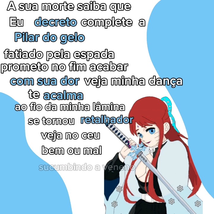 Narumi pilar do gelo, Rap dos hashiras parte Shinobu - YouTube