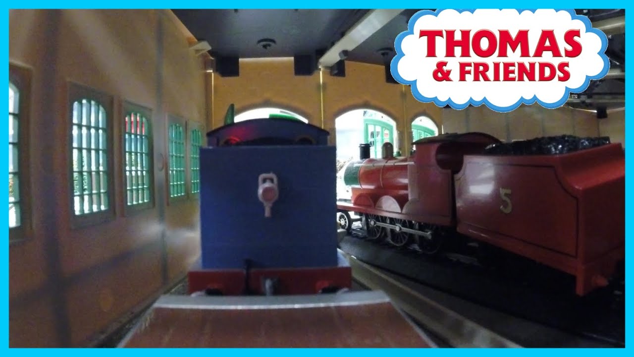 Ride Around HO Scale Layout with Thomas The Tank Engine - YouTube