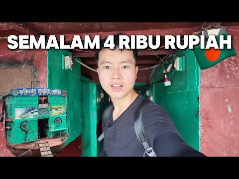 🇧🇩World's Cheapest Hotel in Bangladesh: 4 Thousand Rupiah ($0.24)!