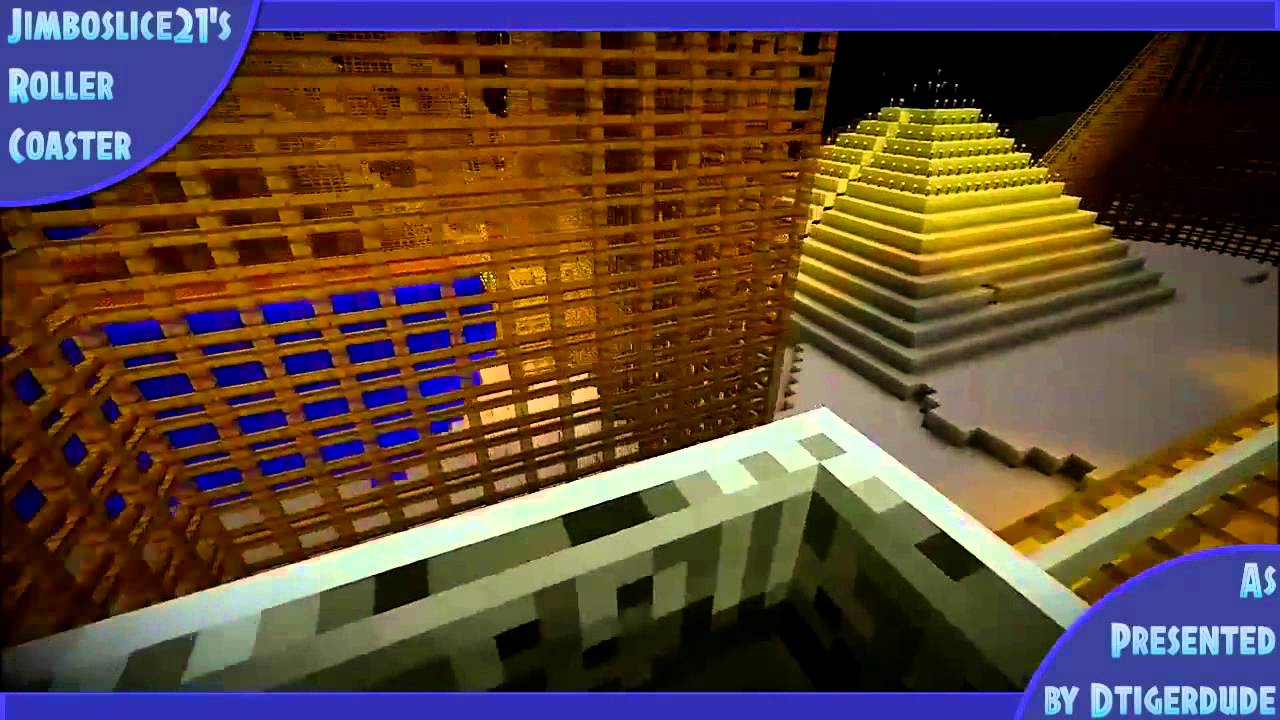 Biggest Roller Coaster in Minecraft!!! - YouTube