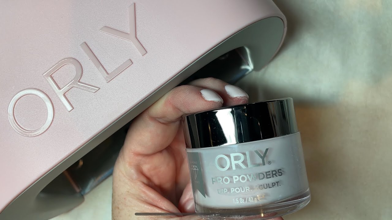 Orly Pro Dip Powder Test Application - YouTube