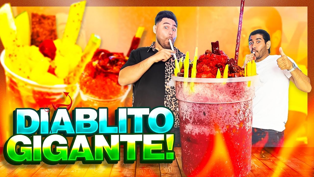 ¡HICIMOS UN RASPADO GIGANTE MEGA DIABLITO!🤤@SoyCompaRosh 🔥 - YouTube