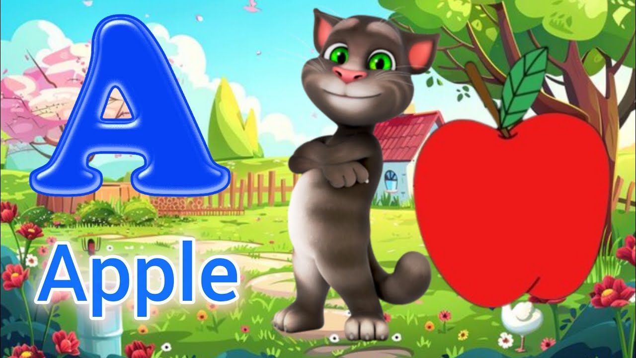 Learning ABCD Letters and Basic English Vocabulary | Toddlers learnin ...