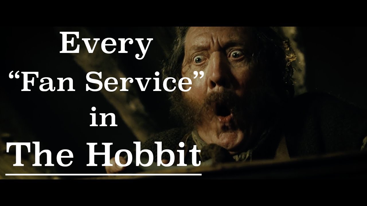 Fan Service Moments in The Hobbit - YouTube