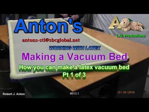 Making a latex vacuum bed 013.1 - YouTube