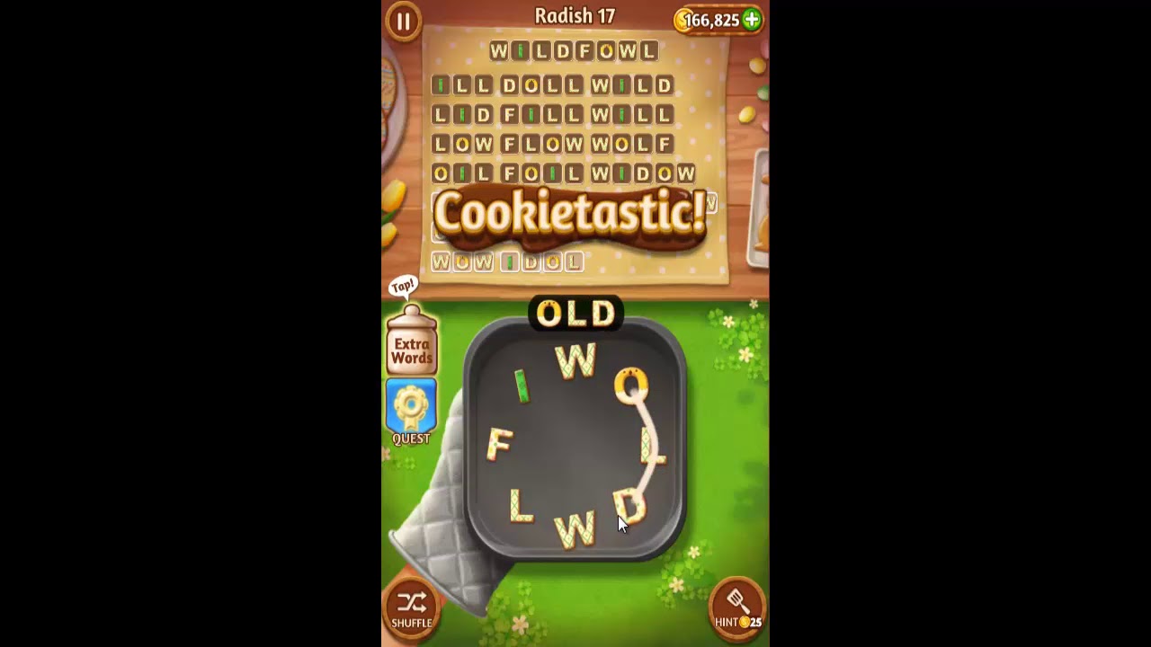 Word Cookies Radish Level 17 Answers - YouTube