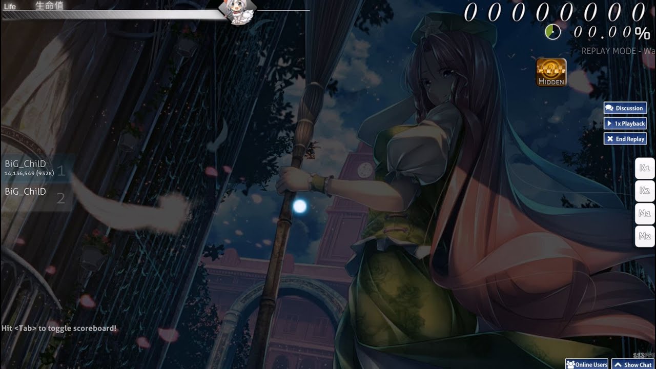 osu! - (Touhou) Yooh - Shanghai Kouchakan ~ Chinese Tea Orchid Remix ...