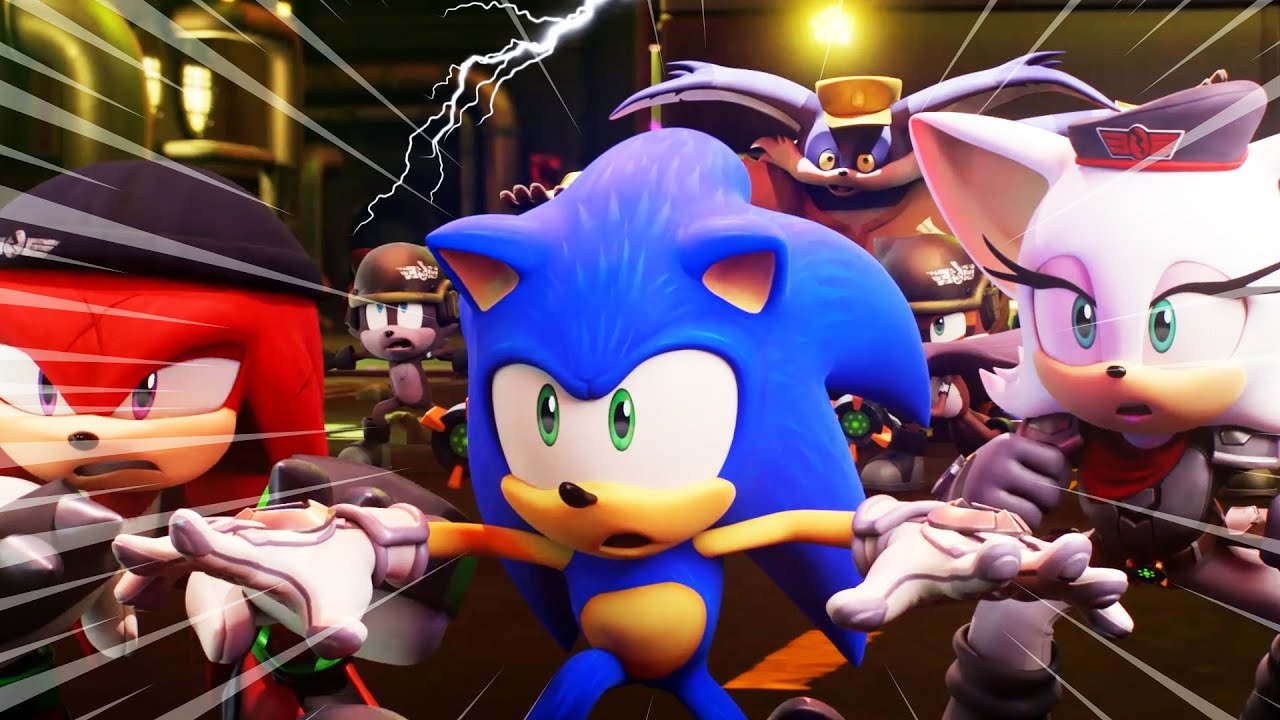 SONIC PRIME | SONIC and the REBELS OPENING BATTLE | Episode 6 | Netflix ...