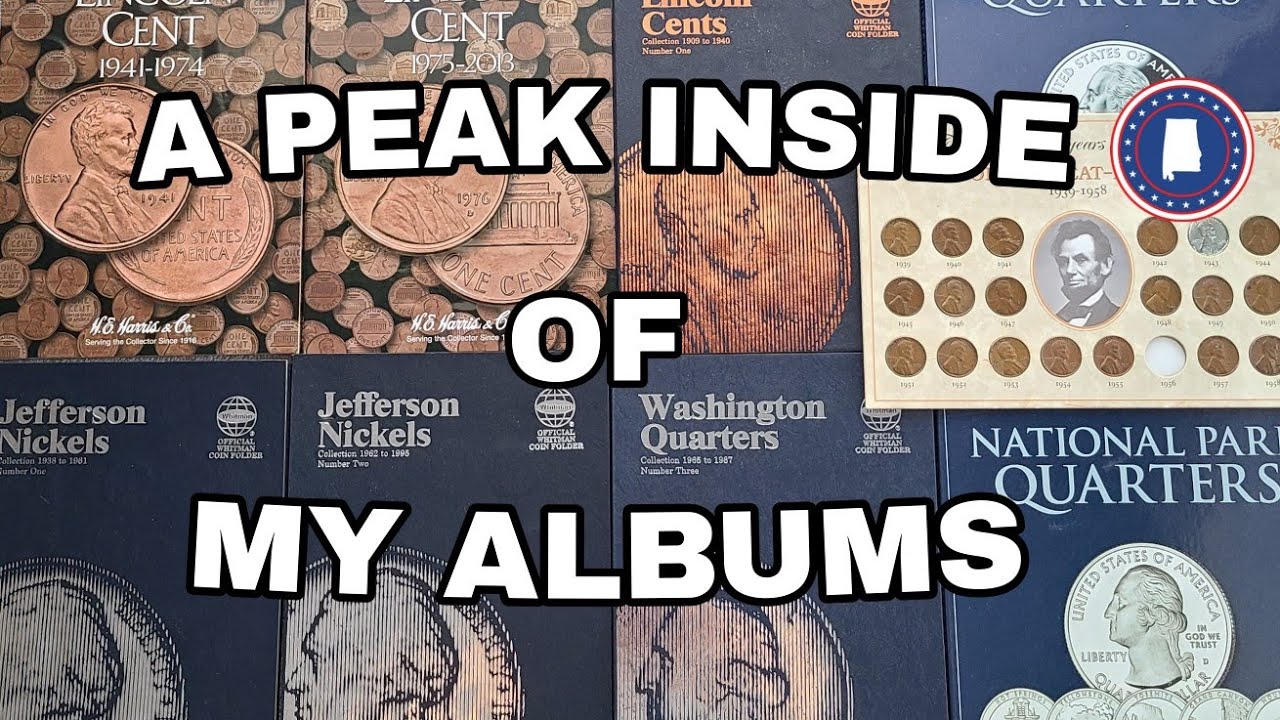 How My COIN ALBUMS are Coming Along in 2022 - YouTube