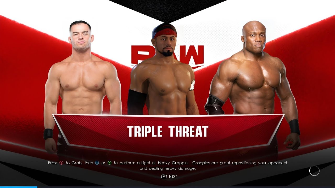 WWE 2K22 Eric Daniels Vs Theory Vs Bobby Lashley "RAW" (XBOX Series X ...