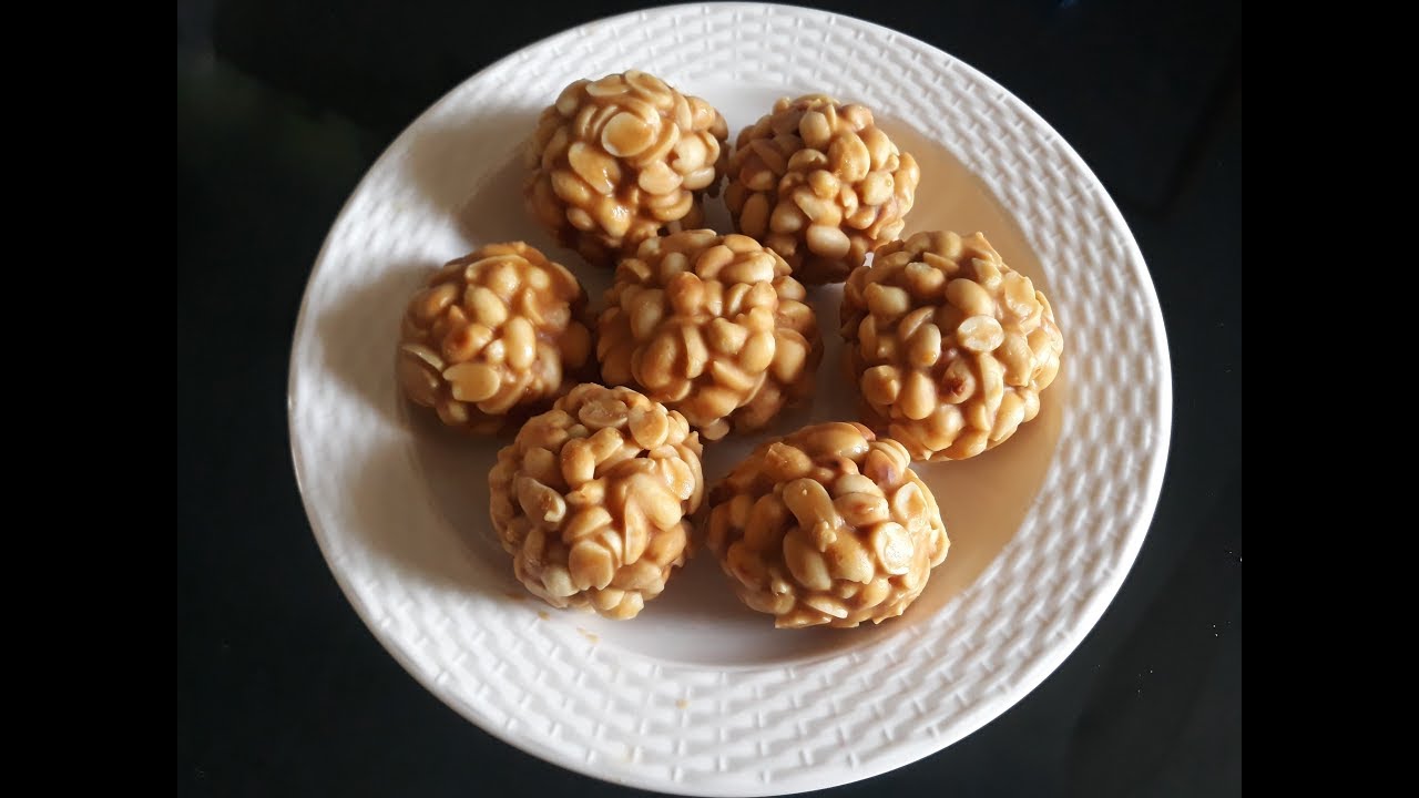 Homemade Peanut Laddu | Palli Laddu | Moongfali Laddu | Very Healthy ...