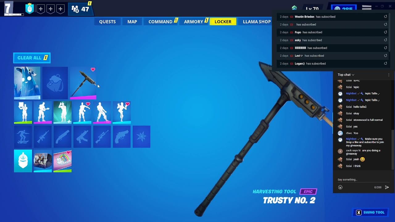 Fortnite save the world Giveaway 100k per material #live #stw # ...