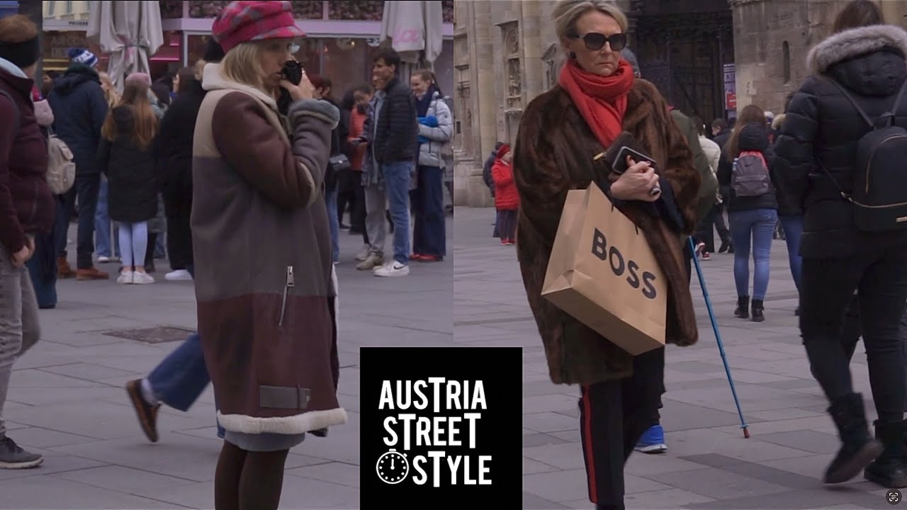 STREET STYLE FASHION AUSTRIA, FEBRUARY 2023, CLASSIC AND MODERN STYLE ...