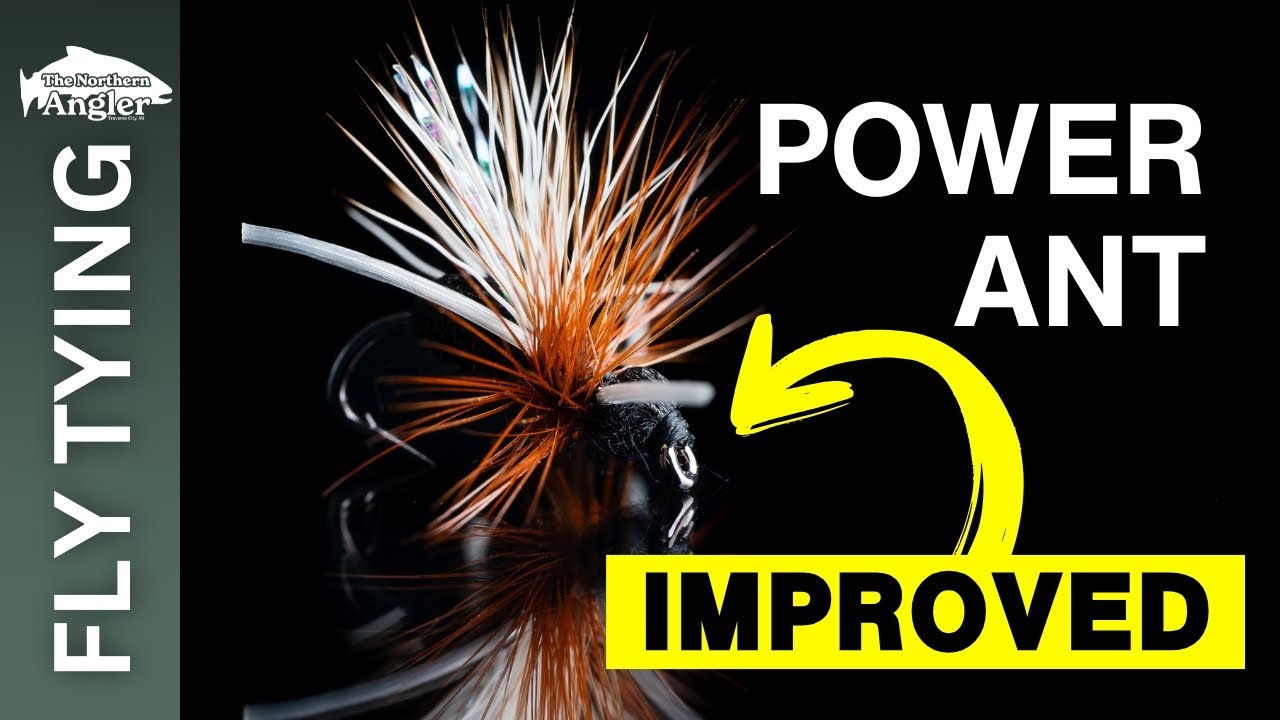 Improved Power Ant | Northern Angler Fly Tying Tutorial - YouTube