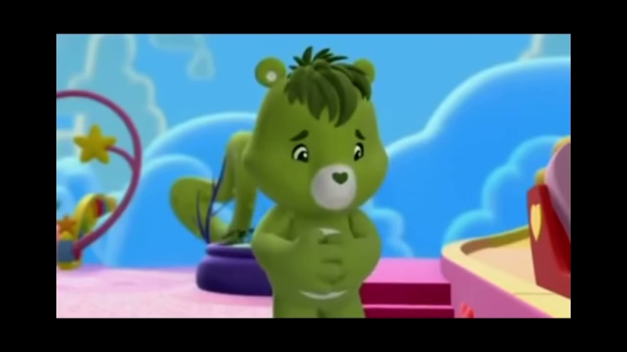 Oopsy,share, and fun shine bear stomach scene - YouTube