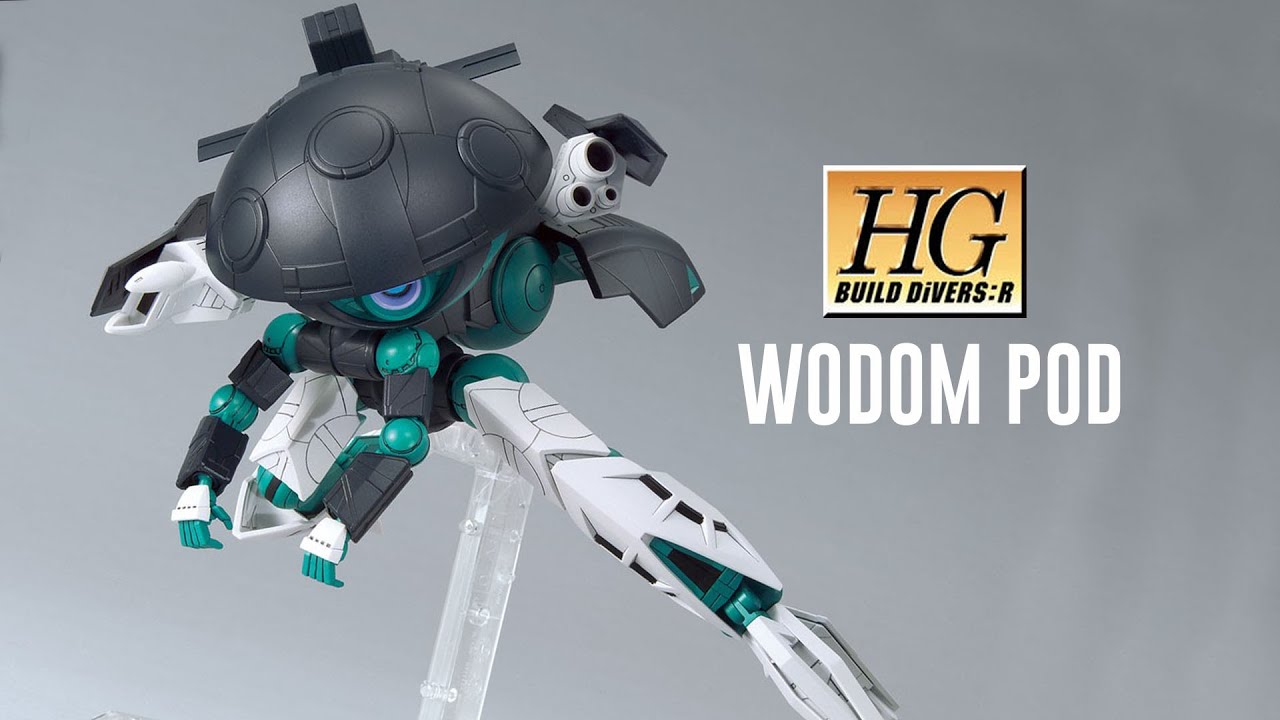 HGBD:R Wodom Pod [Bandai Produce Preview] USA Gundam TV! - YouTube