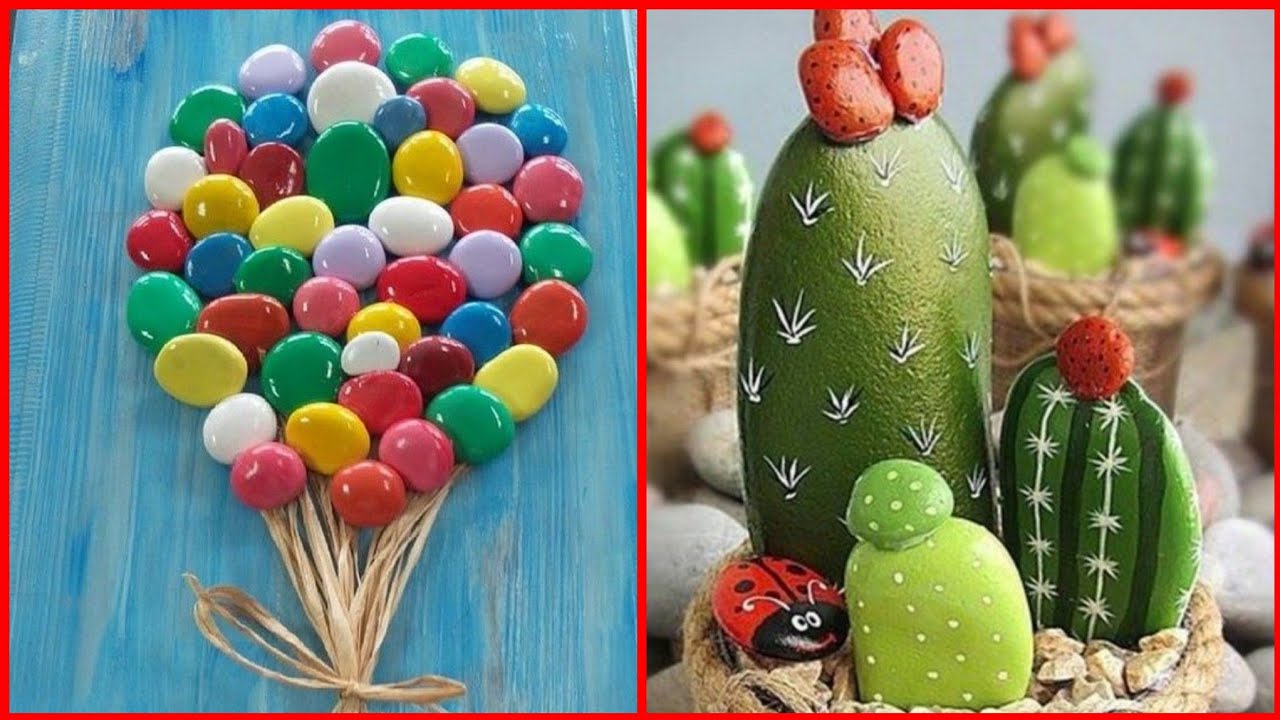 DIY Stone And Pebble Craft Ideas To Beautify Your Life // DIY Ideas ...