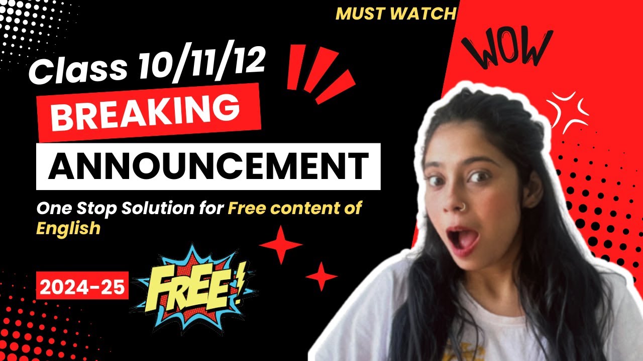 One Stop Solution For all English Content | Class 10/11/12 | CBSE 2024 ...