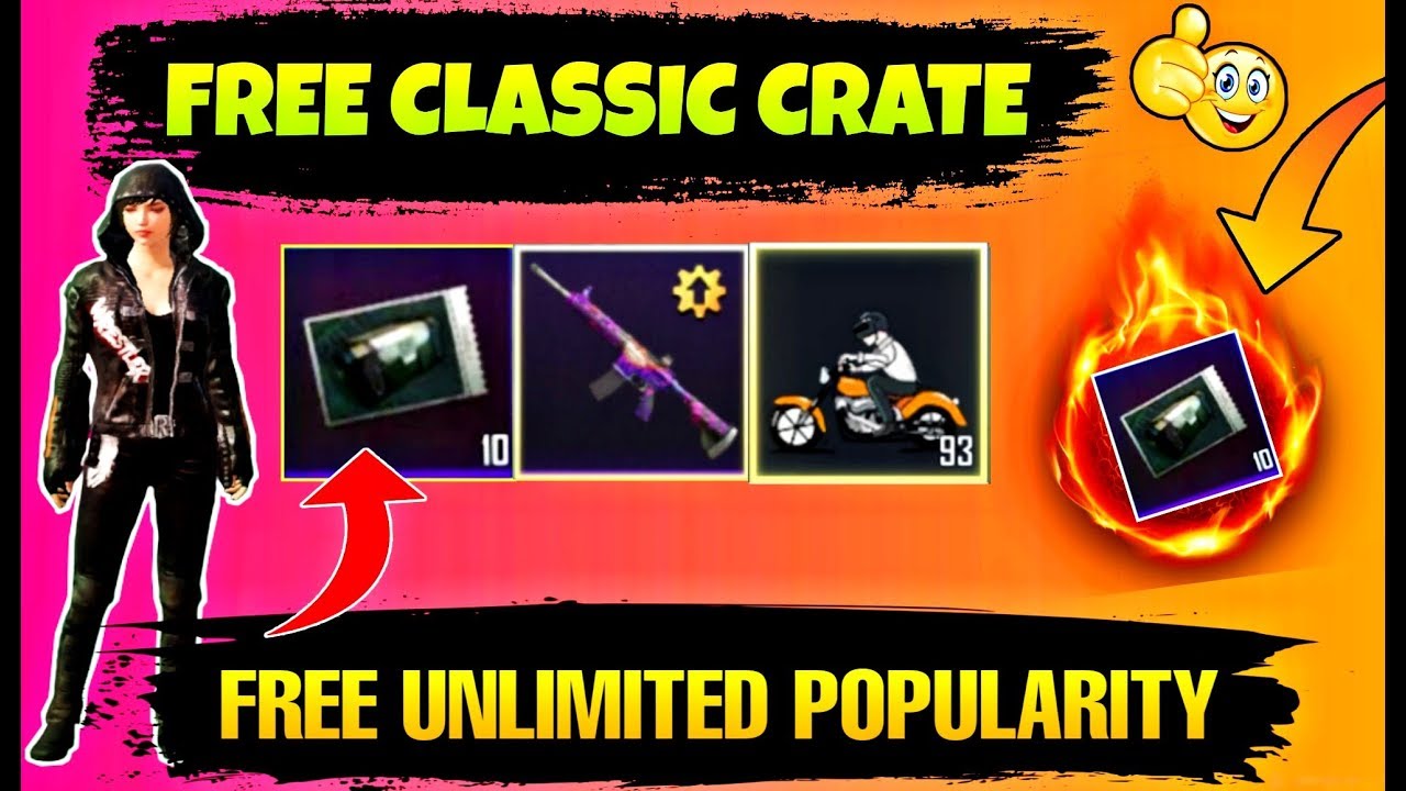 PUBG NEW VPN TRICK GET FREE DIAMOND POPULARITY CLASSIC CRATE COUPON ...