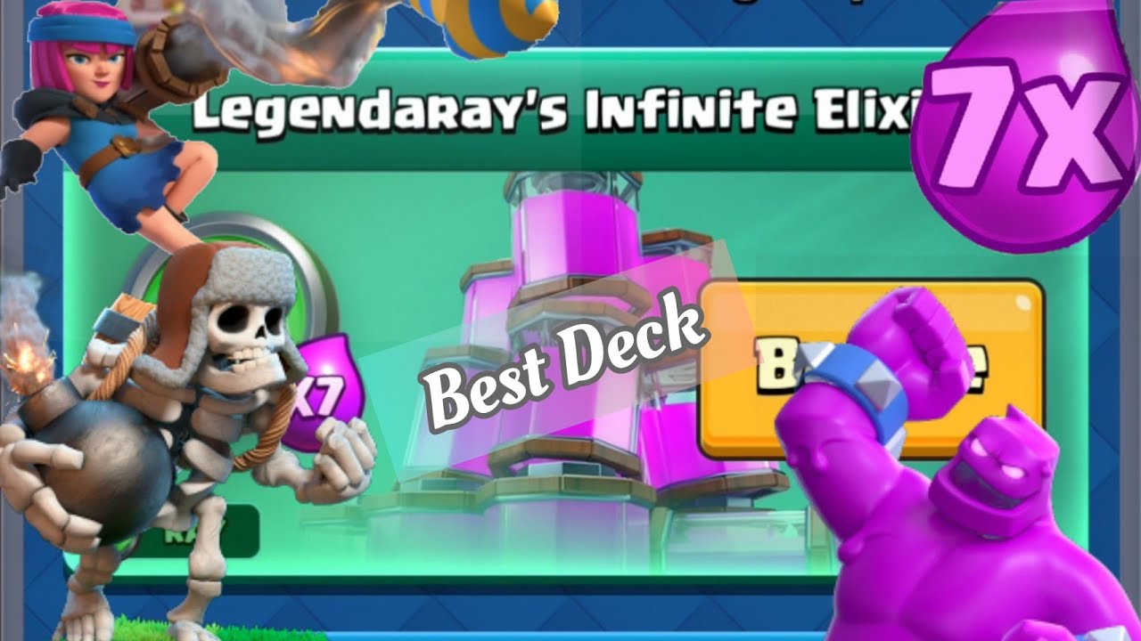 Legendary's Infinite Elixir - Clash Royale | Game Mode | Best Deck 🔥 ...